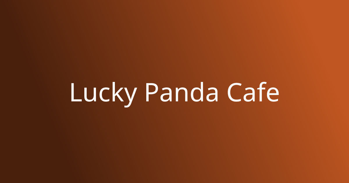 Best Chinese in Lewisville, TX | Lucky Panda Cafe | Order Online